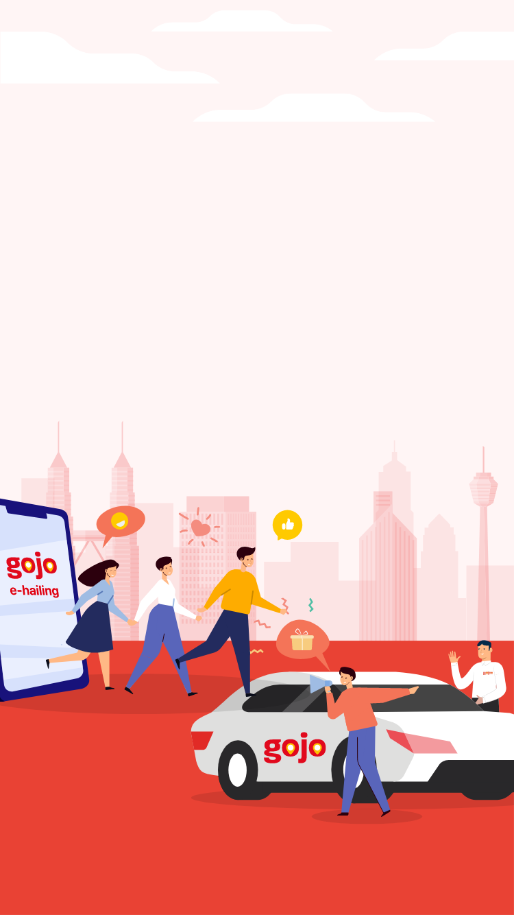 Book a ride with GOJO.